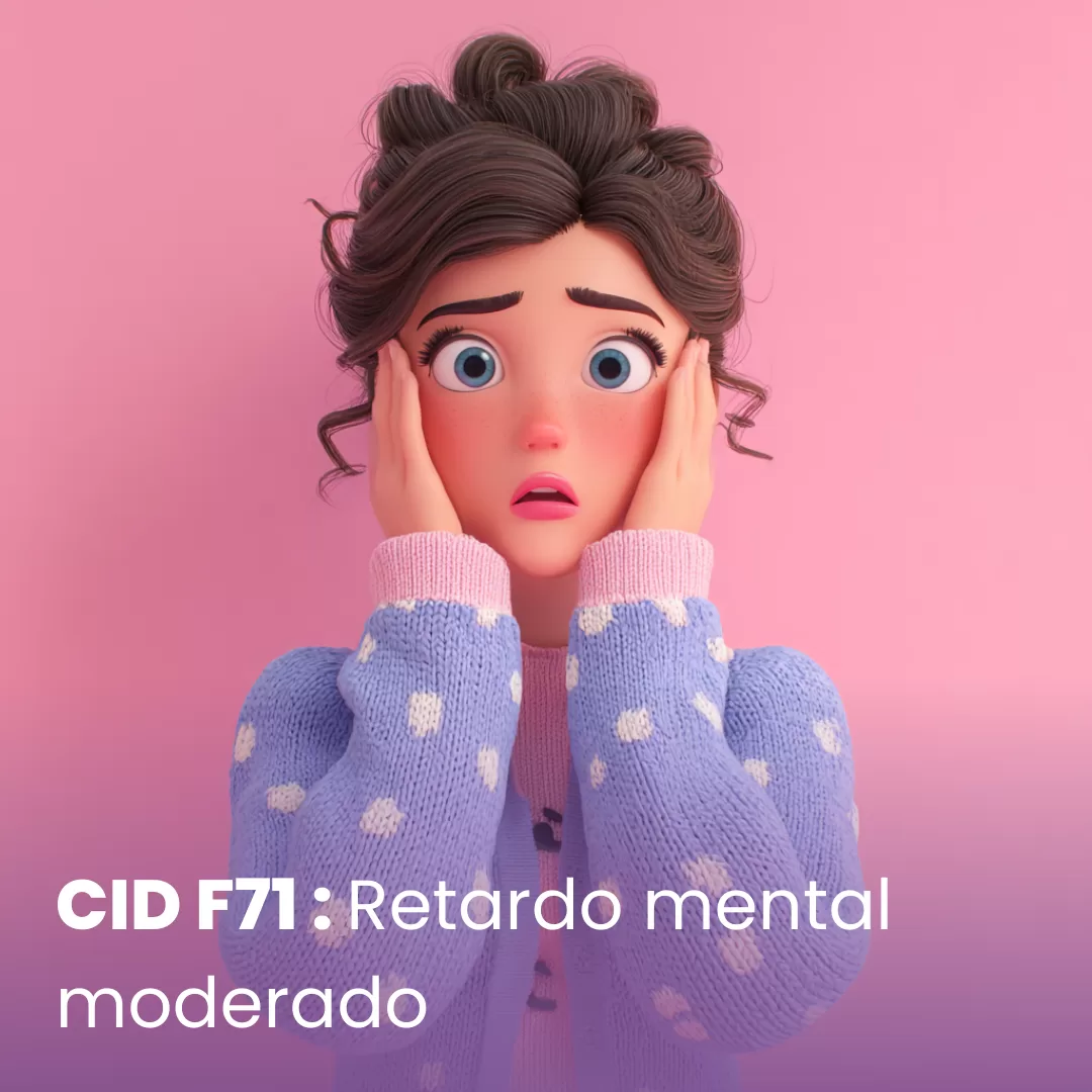 CID F71 – Retardo mental moderado: diagnóstico e tratamento